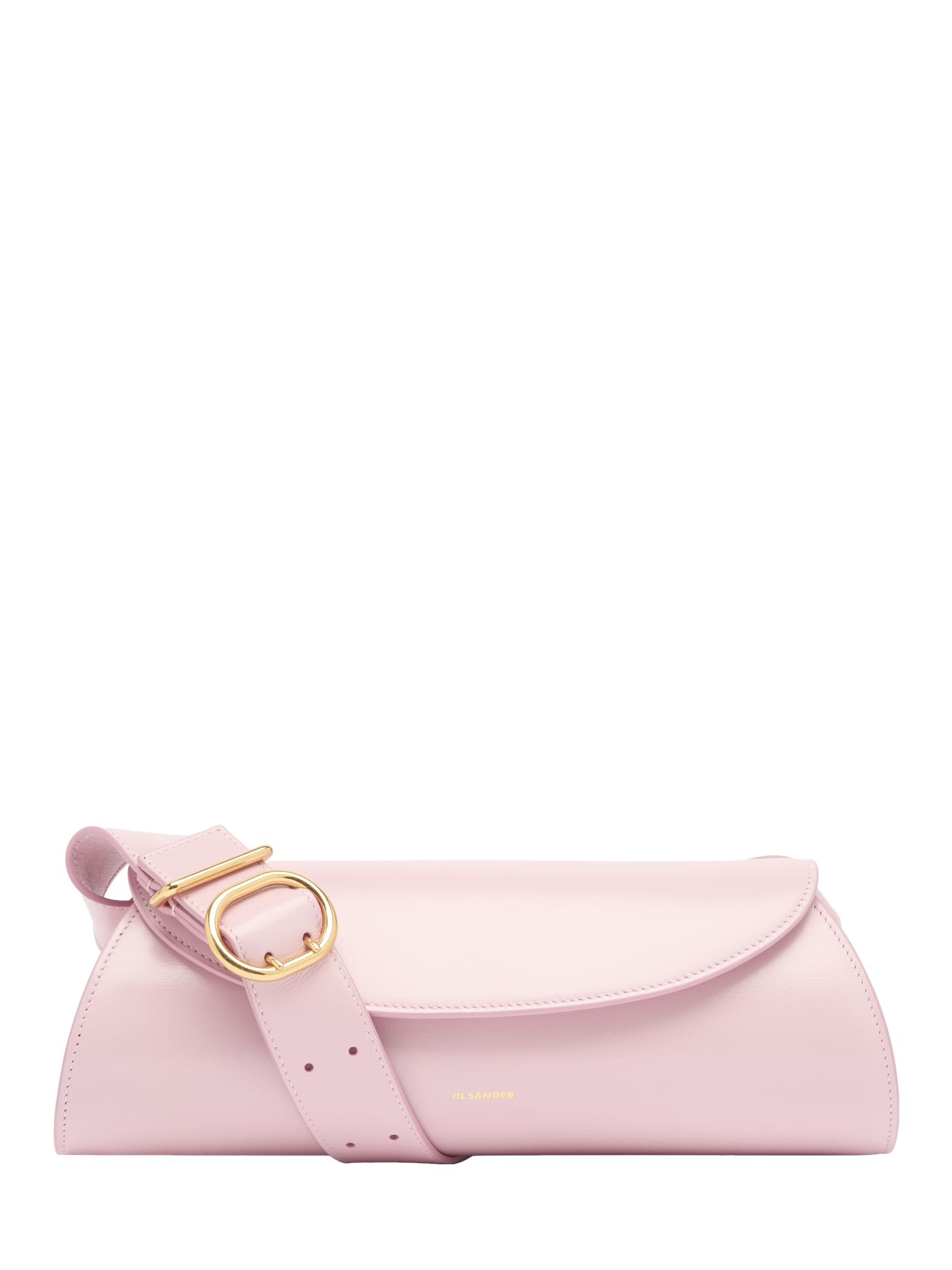JIL SANDER Jil Sander Cannolo SM Leather Shoulder Bag
